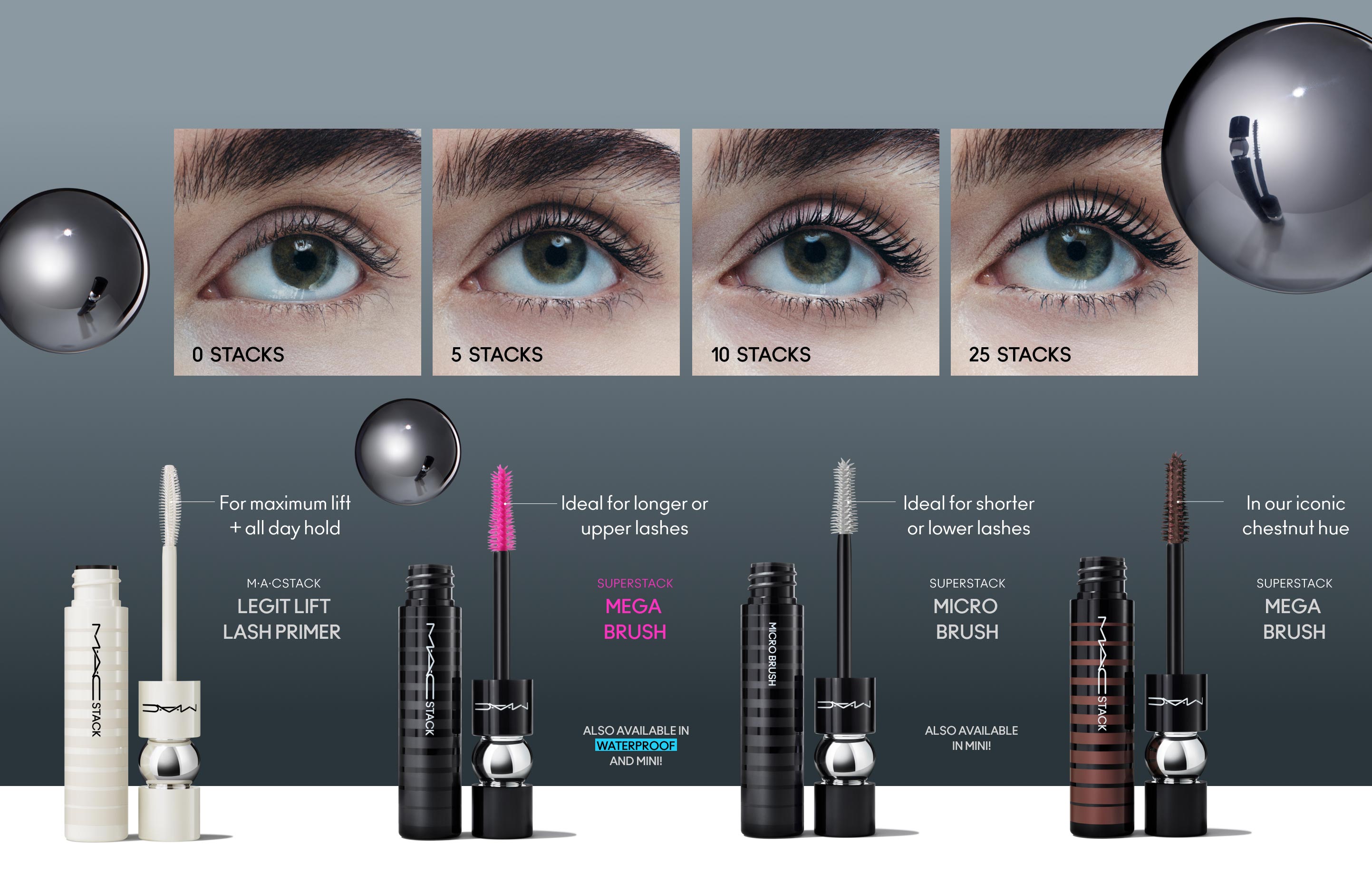 MACStack Mascara - ELP | MAC Cosmetics Canada - Official Site